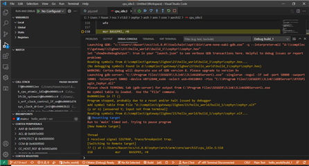 Hello World Debug Problem On Nrf52840dk VS Code Nordic Q A Nordic