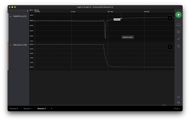 XC9236 On NRF9160 UVLO When Supplying Power To External Devices