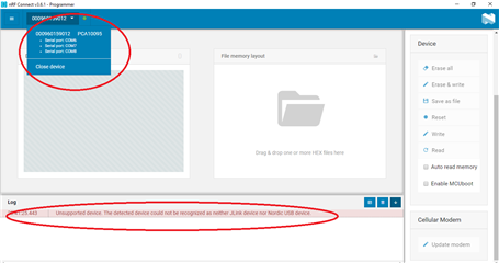 Problem Connecting nRF5340 to EdgeImpulse - Nordic Q&A - Nordic DevZone - Nordic DevZone