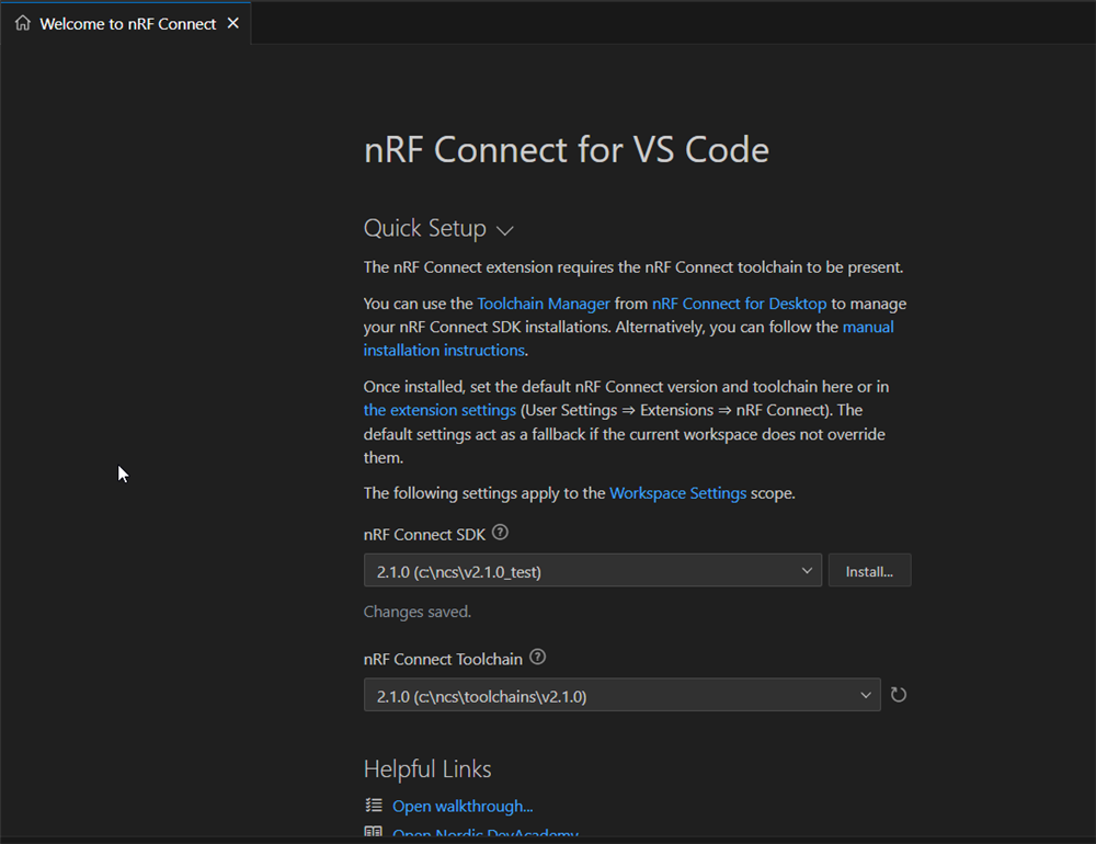 How To Install A Modified Sdk With Nrf Connect [sdk V2 1 0 Nrf52840