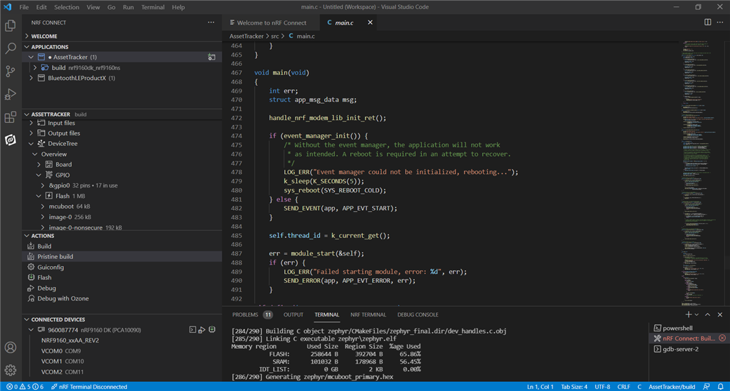 NRF Connect For VS Code Blogs Nordic Blog Nordic DevZone