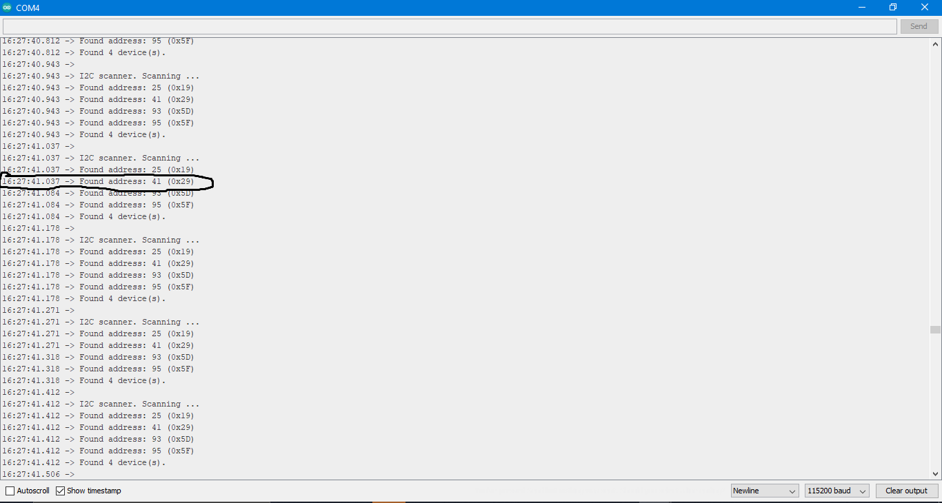 We are trying to interface the VL53L1X with nrf52832. but "slave ...