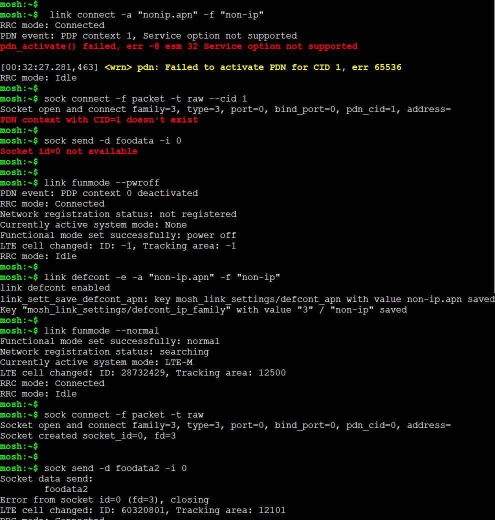 The NIDD test on nRF9160 - Nordic Q&A - Nordic DevZone - Nordic DevZone