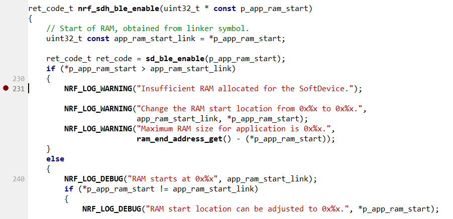 Migration from 52840 to 52833 -- Issue on runtime with memory - Nordic Q&A - Nordic DevZone ...