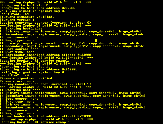 MCU Boot for secondary slot, fw_validation_info magic - Nordic Q&A ...