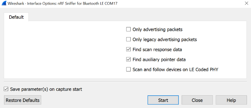 Ncs 2 4 Ble Sample Broadcaster Multiple Unpredictable Extended Advertising Interval With Config