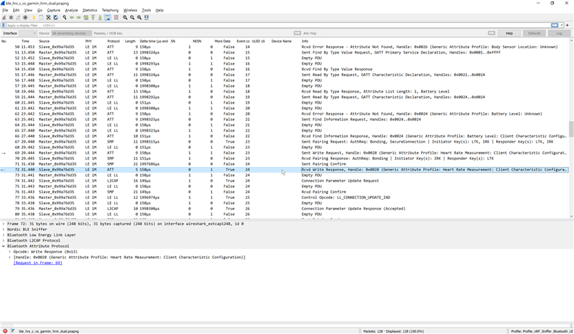 Heart Rate collector example - how is it suppose to work? - Nordic Q&A - Nordic DevZone - Nordic ...