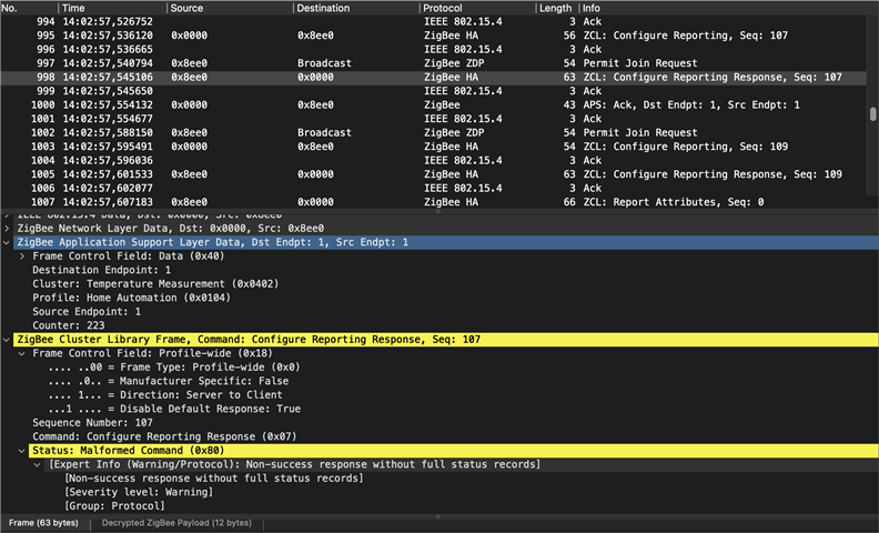 Read Zcl Command Field And Then Call Default Handler Nordic Qanda Nordic Devzone Nordic Devzone