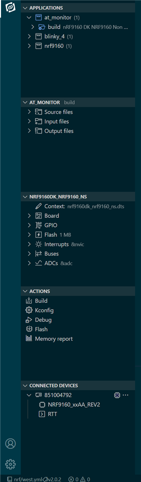 NRF9160 Not Appearing in LTE Link Monitor as a Connectable Device ... NRF9160 Not Appearing in LTE Link Monitor as a Connectable Device ...