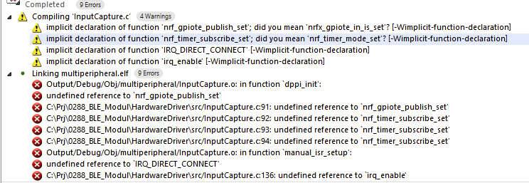 Input capture example for nrf52833 - Nordic Q&A - Nordic DevZone ...