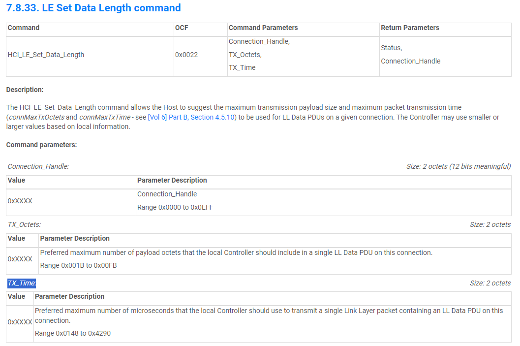 NRF52840 - Experimental: ATT_MTU Throughput Example - Changeable parameters? - Nordic Q&A ...