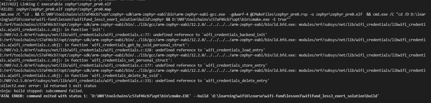 facing issue in Wi-Fi Fundamentals lesson 3 exercise 1 - Nordic Q&A ...