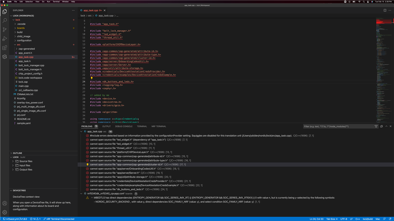 Matter Lock Example Nordic Qanda Nordic Devzone Nordic Devzone