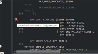simple uart integrating with template - Nordic Q&A - Nordic DevZone - Nordic DevZone