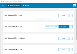 Select File → Open nRF Connect SDK Project… does not exist in option list - Nordic Q&A - Nordic ...