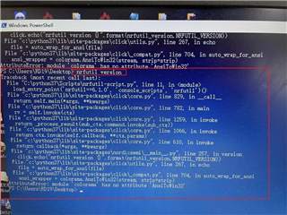 nrfutil install successfully, but show innormal when input "nrfutil version" in command line ...