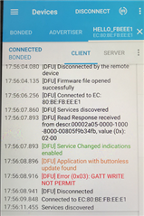 DFU BLE with bonding is unsuccessful - Nordic Q&A - Nordic DevZone - Nordic DevZone
