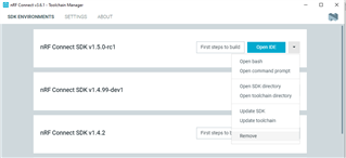 SEGGER Embedded Studio - Zephyr base not set - Nordic Q&A - Nordic DevZone - Nordic DevZone