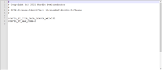 NCS: Central UART Sample and Peripheral UART Sample Data Length Extension - Nordic Q&A - Nordic ...