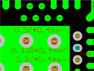 nRF52840 PCB pad - through hole via - Nordic Q&A - Nordic DevZone - Nordic DevZone