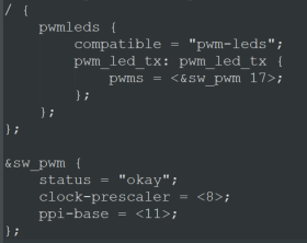 Using PWM with Zephyr V2.6.0 - Nordic Q&A - Nordic DevZone - Nordic DevZone