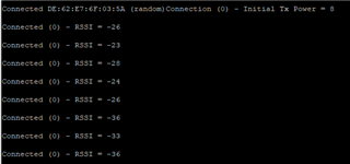 Check results related with change TX power and RSSI values. - Nordic Q&A - Nordic DevZone ...