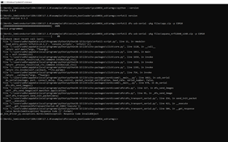 nrfutil dfu serial shows: TypeError: 'NoneType' object is not iterable - Nordic Q&A - Nordic ...