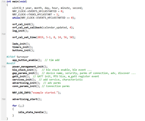 ble_app_blinky example with nrf5-calendar-example - Nordic Q&A - Nordic DevZone - Nordic DevZone