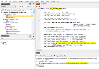 Can't change "Random Static address" to "Private Resolvable address" in "BLE Advertising - a ...