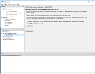 nRFGo Studio does not recognize nRF52840 DK - Nordic Q&A - Nordic DevZone - Nordic DevZone