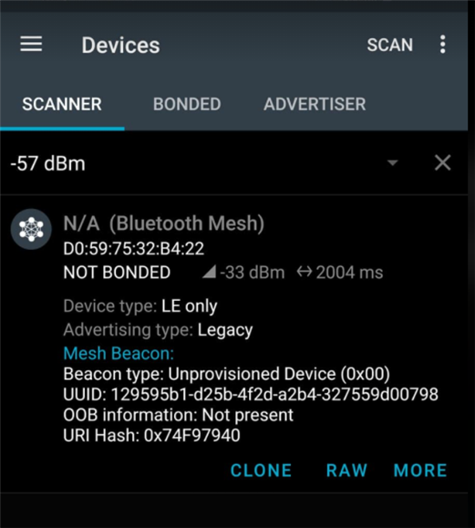 Interactive PyACI won't find my unprovisioned device - Nordic Q&A - Nordic DevZone - Nordic DevZone