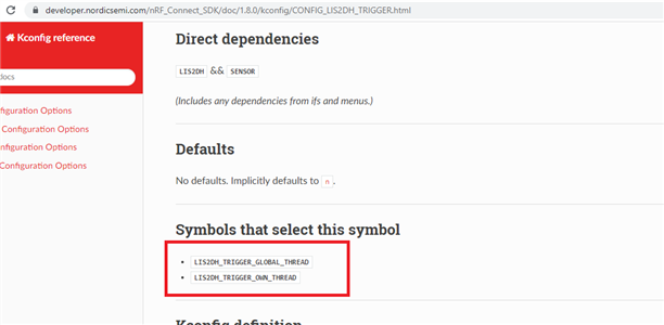 Getting some of the configuration options switched on in Zephyr - Nordic Q&A - Nordic DevZone ...
