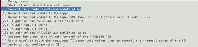 Updating from NCS v2.0.0 to v2.1.0 significantly reduces BLE range (nRF2840, nRF21540 FEM ...
