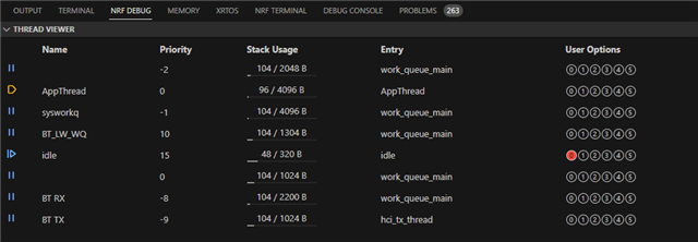 Stack Overflow using ncs 2.3.0 while nothing happens on ncs 2.2.0 on nrf5340DK - Nordic Q&A ...