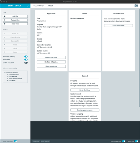 nRF52840 not detected on Macbook with Programmer v3.0.7 - Nordic Q&A - Nordic DevZone - Nordic ...