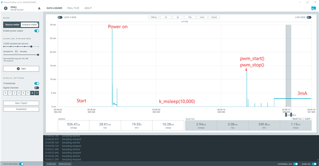PWM sleep - Nordic Q&A - Nordic DevZone - Nordic DevZone