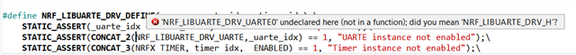 I Have Some Problem About Merge Ble App Uart C With Libuarte Sdk17 1 0 Nordic Qanda