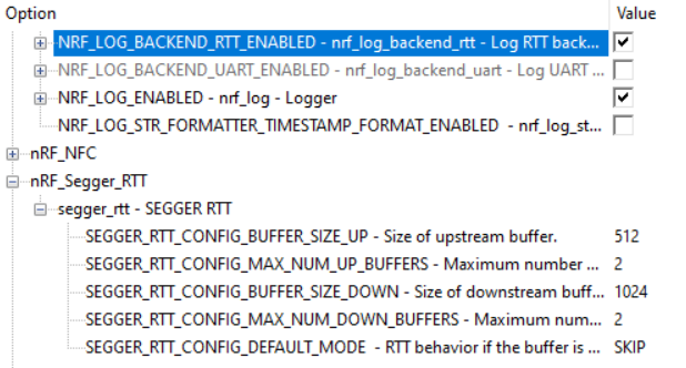 MCU hanging due to Segger RTT log - Nordic Q&A - Nordic DevZone - Nordic DevZone