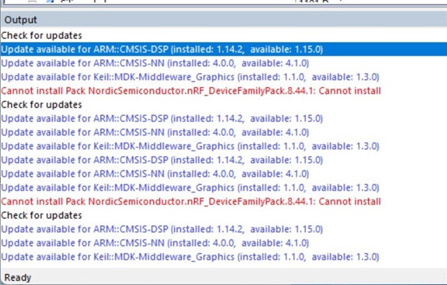 I cannot install FamilyPack as follows. - Nordic Q&A - Nordic DevZone - Nordic DevZone