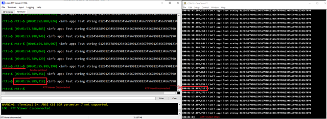 Difficulties Directing Shell To Both Rtt And Uart Backend Nordic Qanda Nordic Devzone Nordic
