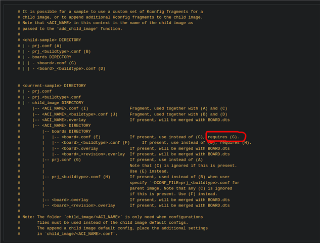 Build error when placing conf in child_image/mcuboot for custom board ... Build error when placing conf in child_image/mcuboot for custom board ...