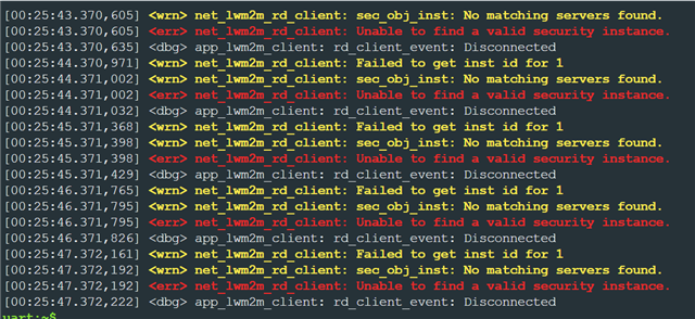 [nRF9160] Unable to connect to lwm2m server after bootstrapping. - Nordic Q&A - Nordic DevZone ...