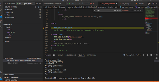 Debugging My Nrf5sdk Code Using Vs Code Via Make File Nordic Qanda Nordic Devzone Nordic Devzone