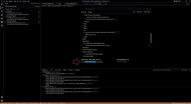 nRF5340 LC3 Sample Rate - Nordic Q&A - Nordic DevZone - Nordic DevZone