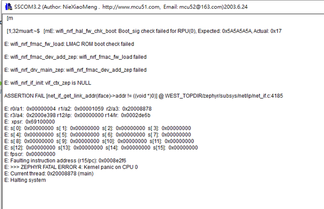 Matter Zephyr Fatal Error As Programming Nrf7002 Dk Nordic Qanda Nordic Devzone Nordic Devzone