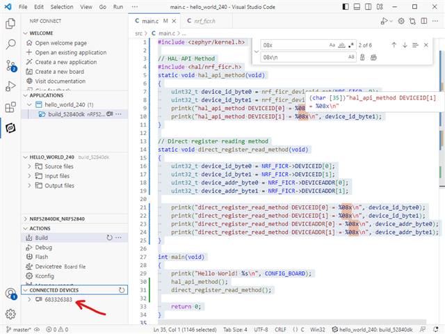 What is the best way to identify a specific Bluetooth peripheral ...