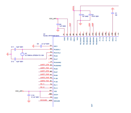 nRF52840 DTM Can not communicate with device. - Nordic Q&A - Nordic DevZone - Nordic DevZone