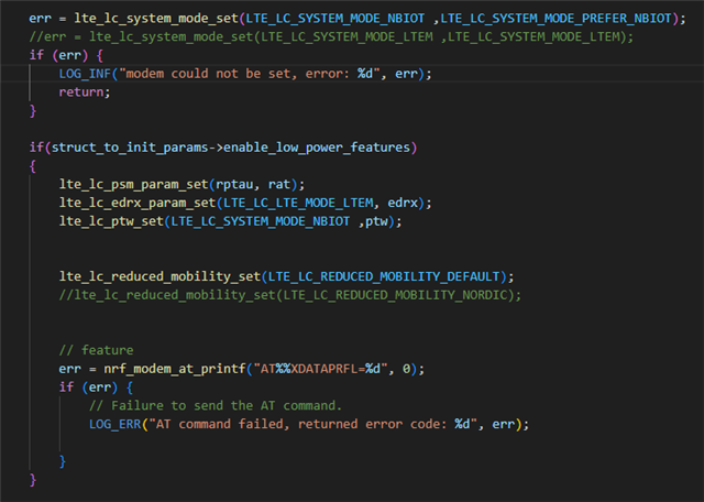 Nrf9160 Modem Not Working After Executing 2 At Commands Nordic Qanda Nordic Devzone Nordic