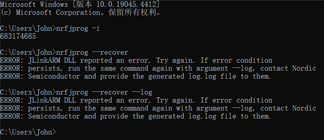 nRF52840-Preview-DK J-Link Error - Nordic Q&A - Nordic DevZone - Nordic DevZone