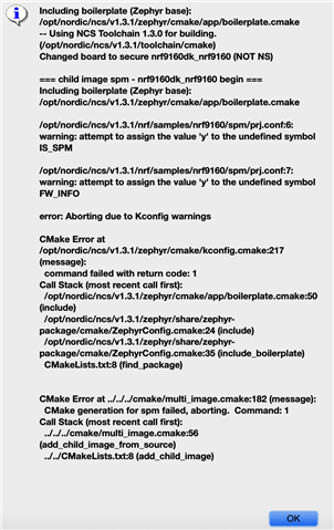 Unable to open multi-image nRF9160 projects in SES - Nordic Q&A - Nordic DevZone - Nordic DevZone